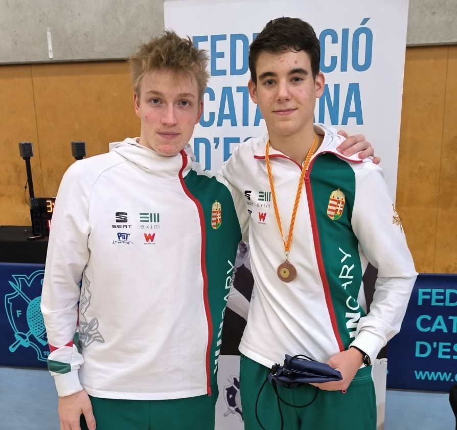 Ezüst és bronz a kadet kard körversenyen | MVSZ