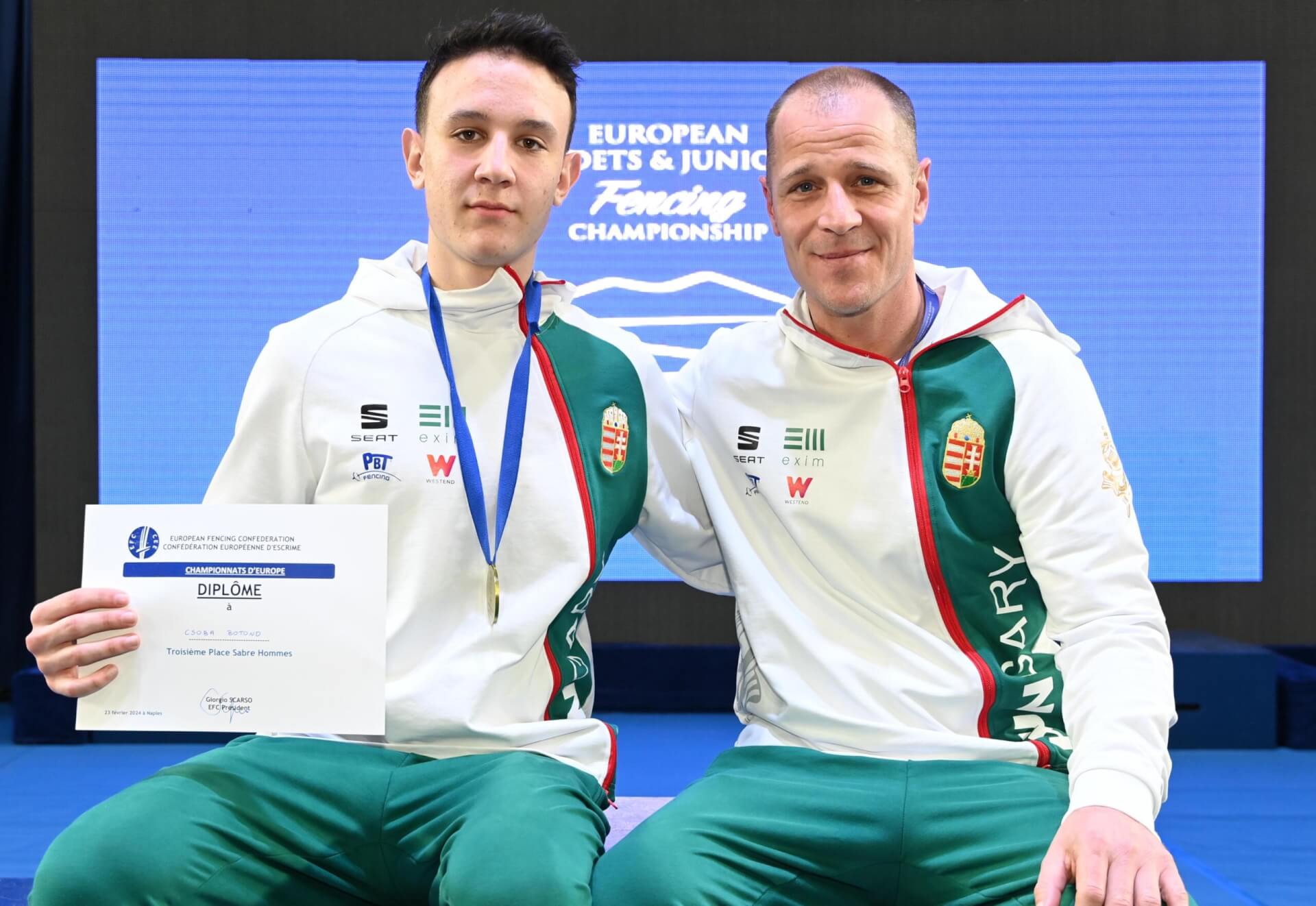 Bronzérmünk is van – Csoba Botond révén | MVSZ